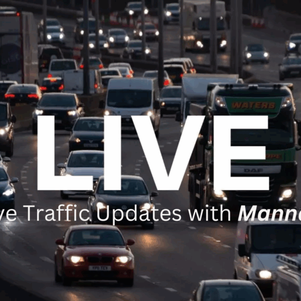 Leave The Motorway At The Next Exit Sign In The UK